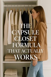 How To Build a Capsule Wardrobe and Ditch Fast Fashion? - Heritage Mode ...