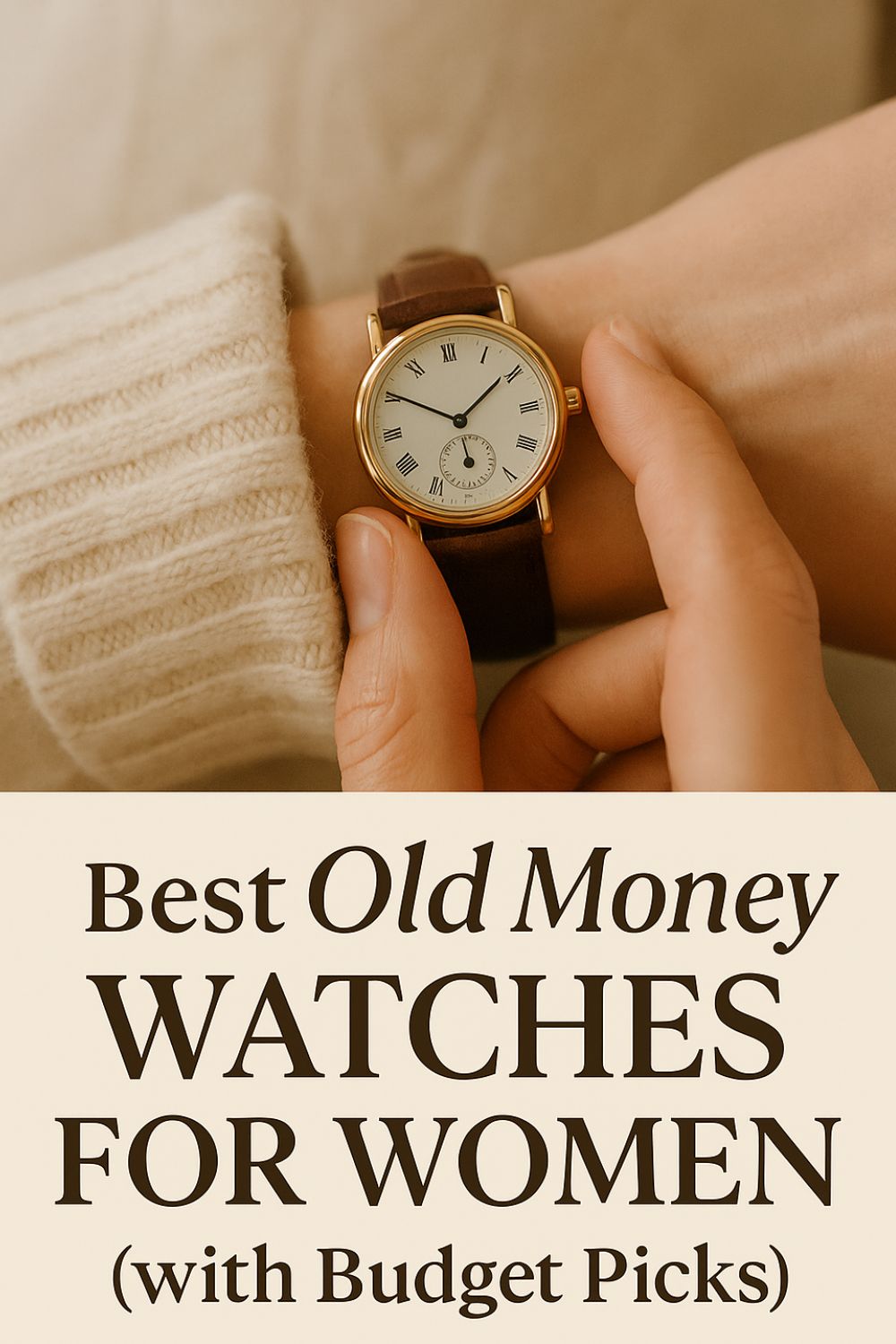 Best Old Money Watches for Women (with Budget Picks) - Heritage Mode Maison