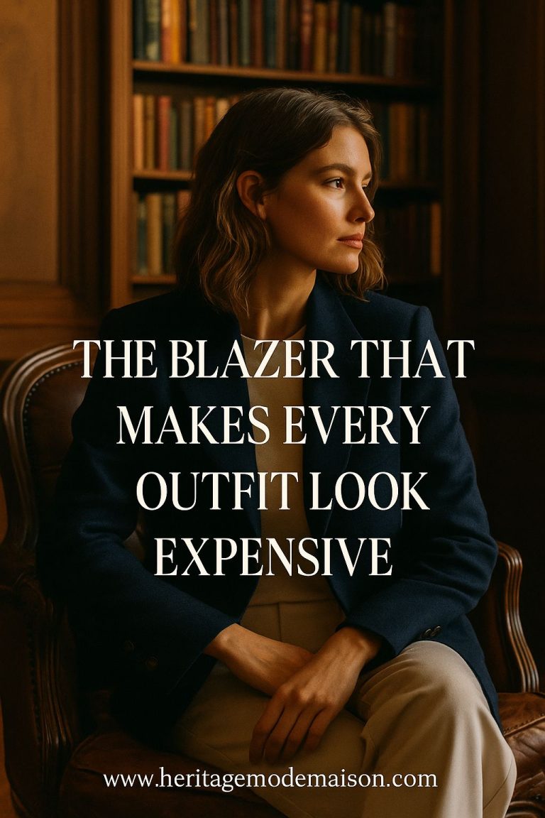 Best Old Money Blazers for Women - Heritage Mode Maison